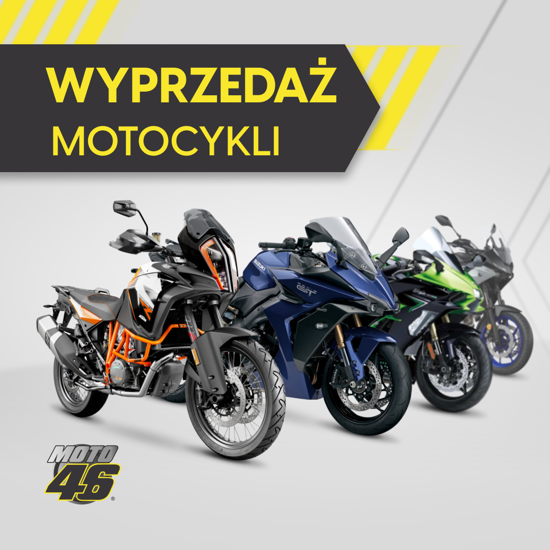 Wyprzedaż motocykli w Moto46 - 2022 - Negocjuj ceny!