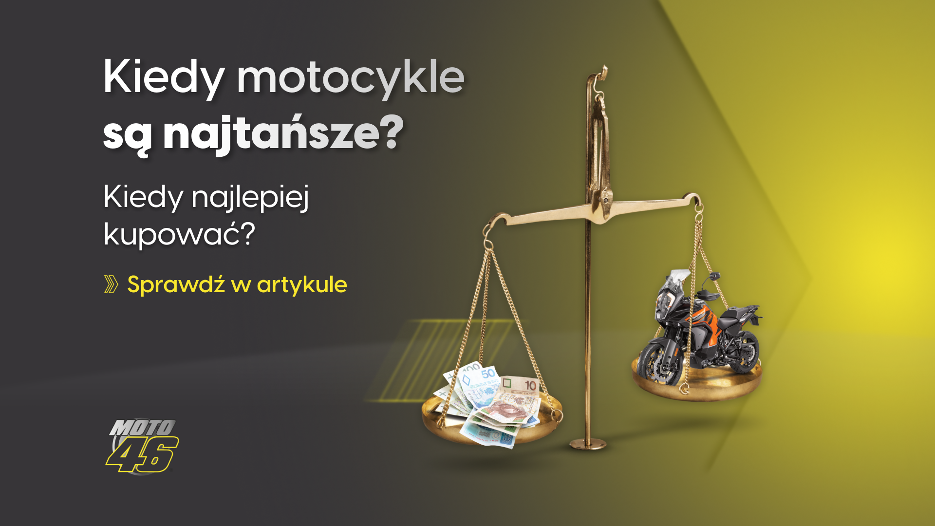 Kiedy motocykle są najtańsze?